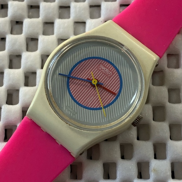 Swatch | Accessories | Swatch Watch Lw7 Raspberry | Poshmark
